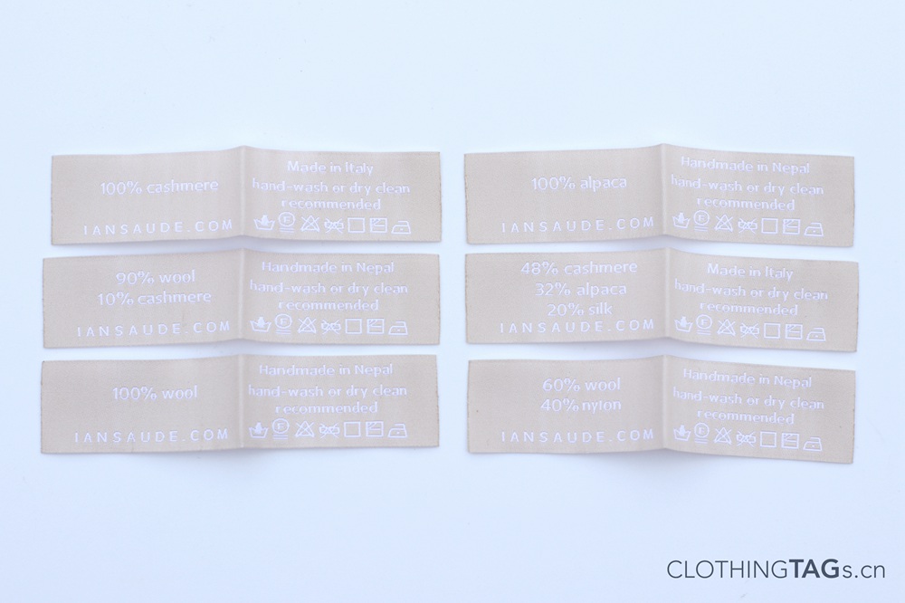 Damask Woven Labels Photo Gallery | ClothingTAGs.cn