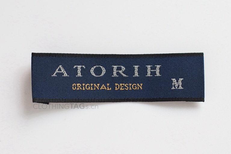 Satin woven label design | clothingtags.cn