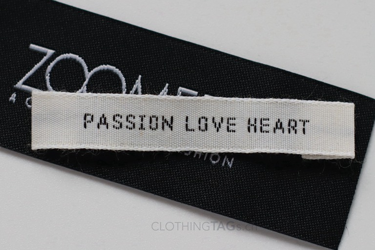 Organic Cotton Woven Labels Custom | ClothingTAGs.cn