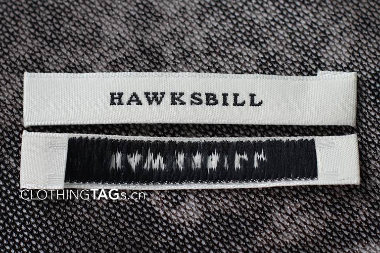 Satin woven label design | clothingtags.cn