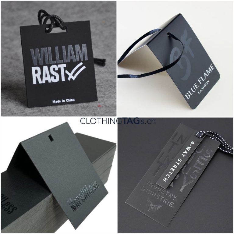 Custom printed hang tags | luxury swing tags | ClothingTAGs.cn