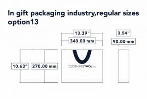 Size of paper bags | standard size of paper bags | ClothingTAGs.cn