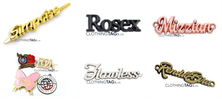 Custom Engraved Metal Tags with Logo | ClothingTAGs.cn