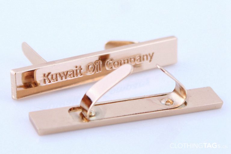 Custom Metal Tags with Different Fixing | ClothingTAGs.cn