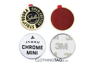 Custom Metal Tags with Different Fixing | ClothingTAGs.cn