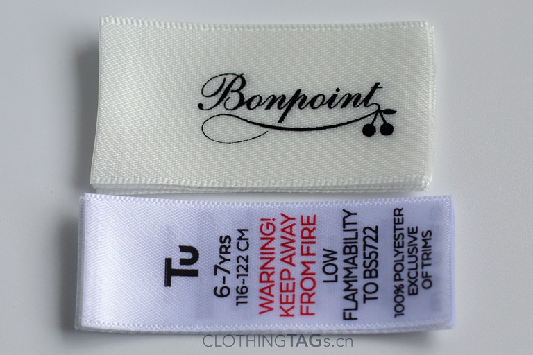 Printed fabric labels design | clothingtags.cn
