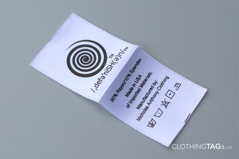 Silk Screen Printed Labels For Clothing | ClothingTAGs.cn