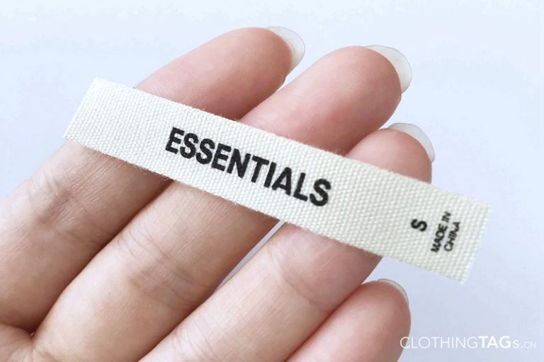 Silk Screen Printed Labels For Clothing | ClothingTAGs.cn