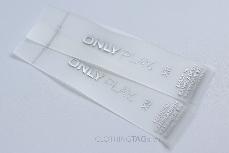 TPU clothing labels design | ClothingTAGs.cn