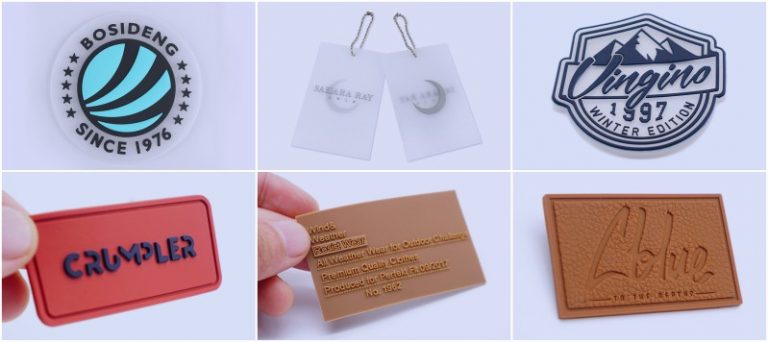 Custom Silicone Labels for Clothing | ClothingTAGs.cn