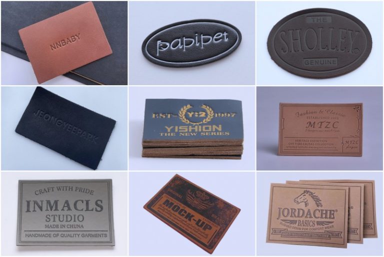 Custom Leather Patches for Jackets | ClothingTAGs.cn