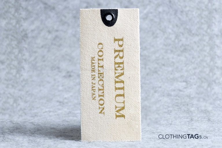 Custom Fabric Hang Tags | Cotton And Canvas | ClothingTAGs.cn