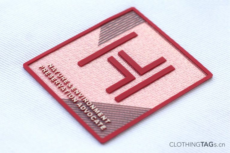 Silicone 3D Rubber Heat Transfer Labels | ClothingTAGs.cn