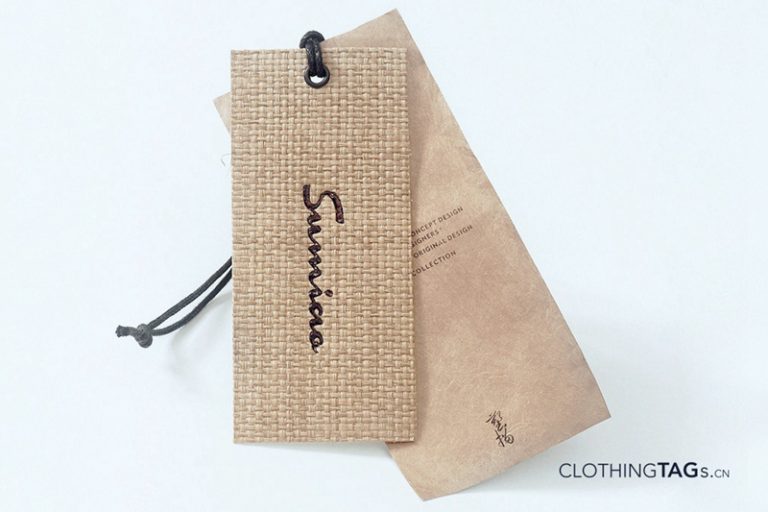 Custom Fabric Hang Tags | Cotton And Canvas | ClothingTAGs.cn