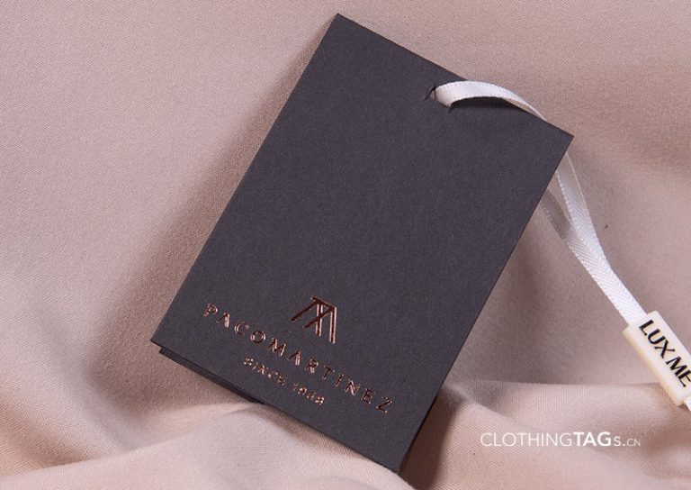 Custom Folded Hang Tags | ClothingTAGs.cn