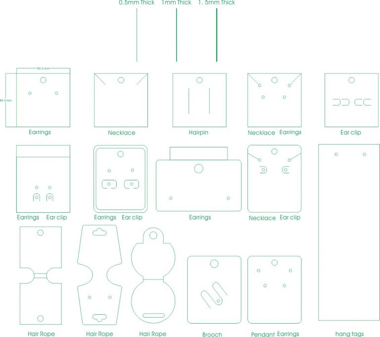 Custom Jewelry Hang Tags With Logo | ClothingTAGs.cn