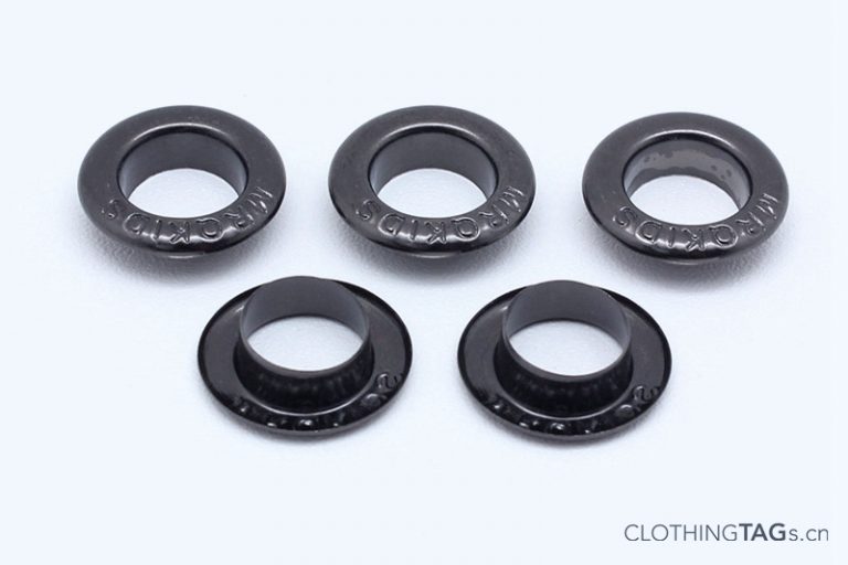 Custom Eyelets And Grommets With Logo | ClothingTAGs.cn