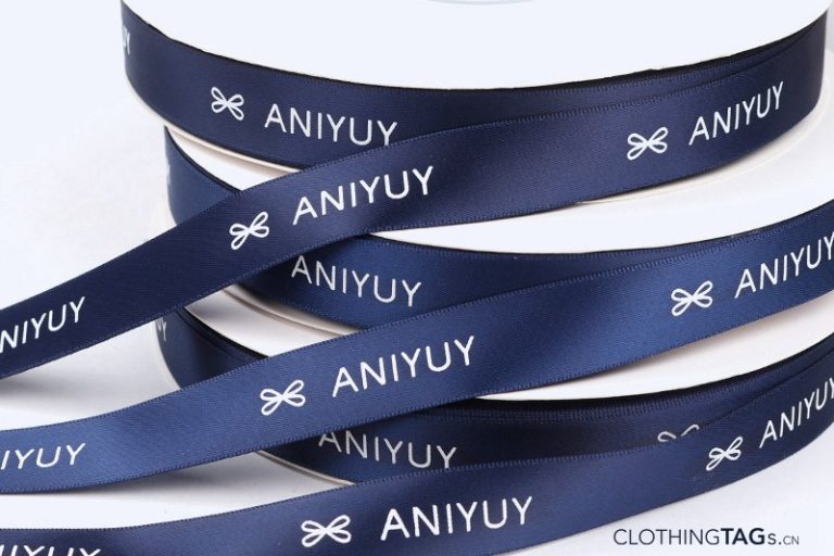 Custom Printed Your Own Satin Ribbon | ClothingTAGs.cn